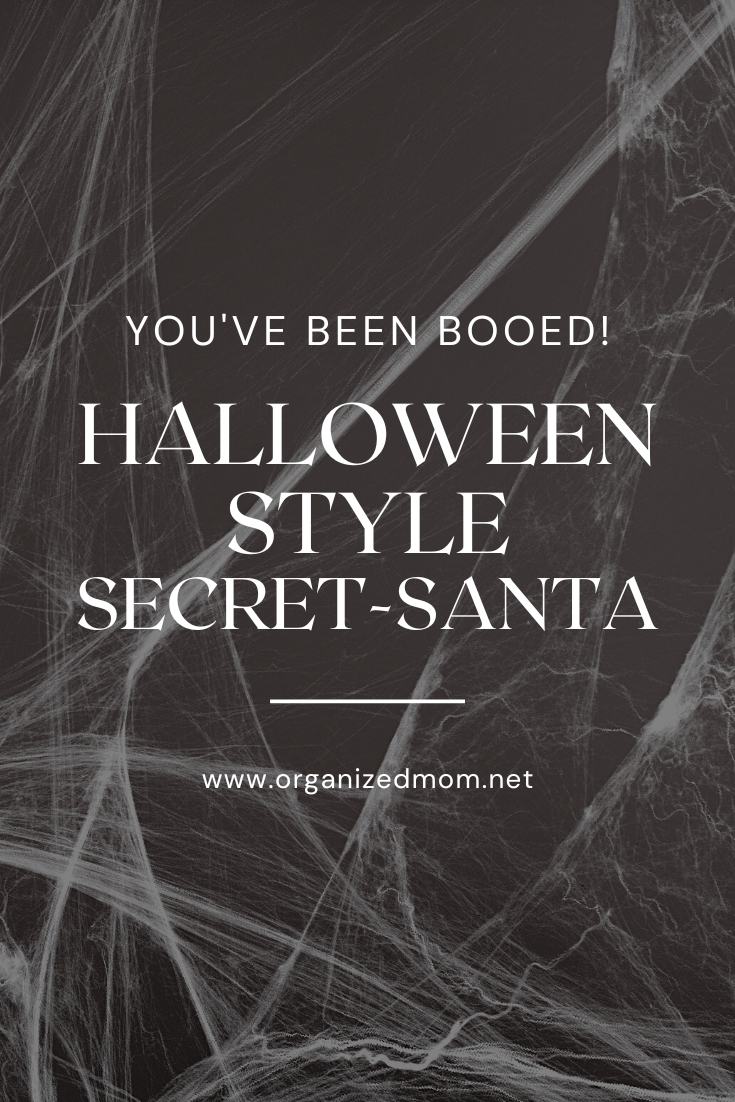 Secret Santa: Halloween Style – The Organized Mom