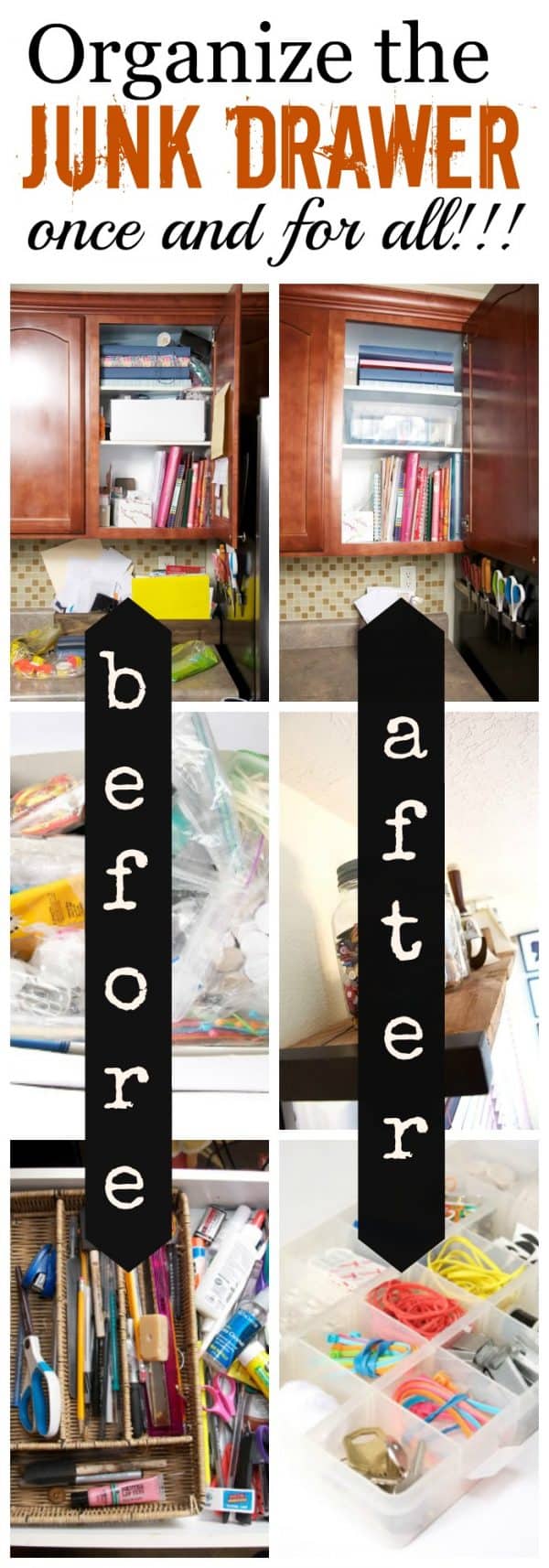 How to Organize Your Junk Drawer! - The Organized Mom