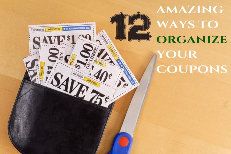 12 Amazing Ways to Organize Coupons – The Organized Mom