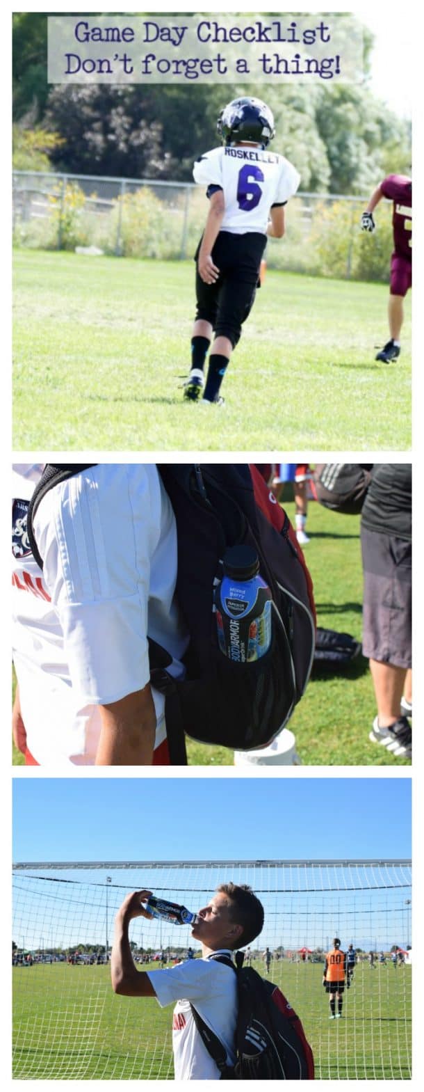 Game Day Checklist – The Organized Mom