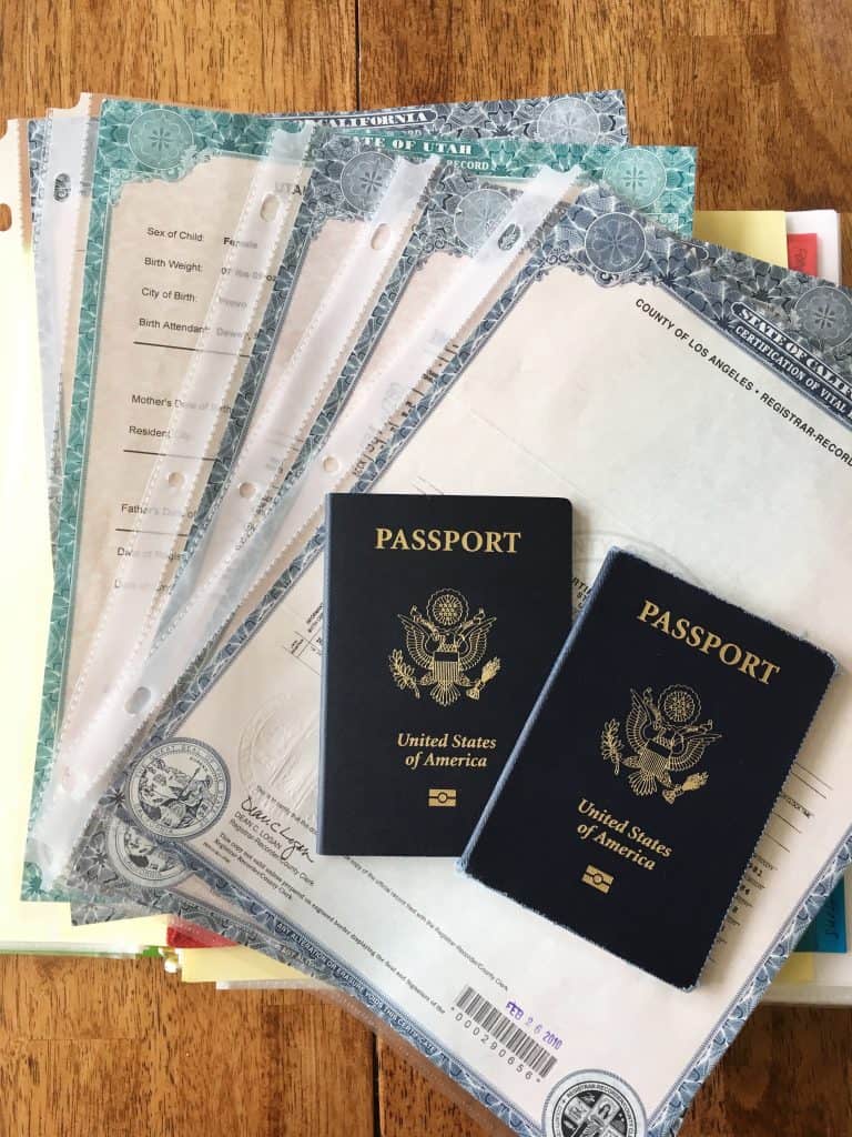 How to Create Your Own Family Information Folder – The Organized Mom