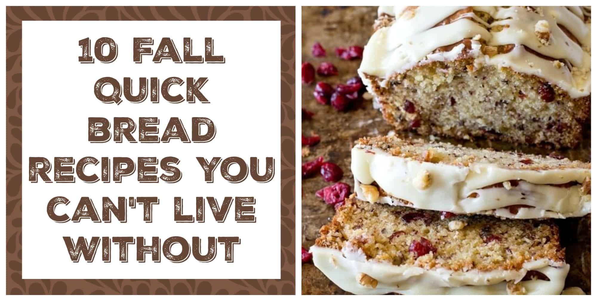 10 Fall Quick Breads - The Organized Mom