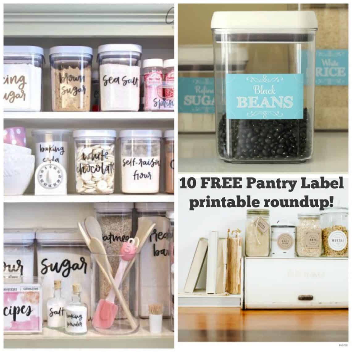 10 FREE Printable Pantry Labels to Whip Your Kitchen into Shape – The ...