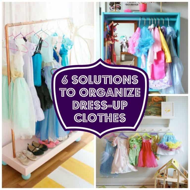 6 Simple Solutions for Organizing Dress Up Clothes – The Organized Mom