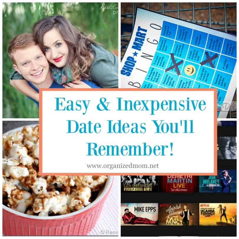 Easy And Inexpensive Dates You’ll Remember – The Organized Mom