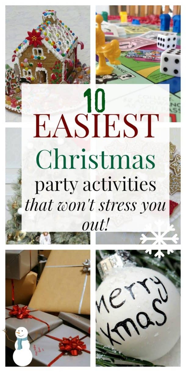 10 Easiest Christmas Party Activities that Won’t Stress You Out – The ...