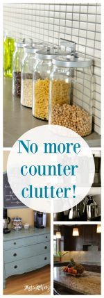 Keeping Kitchen Counters Clear – The Organized Mom