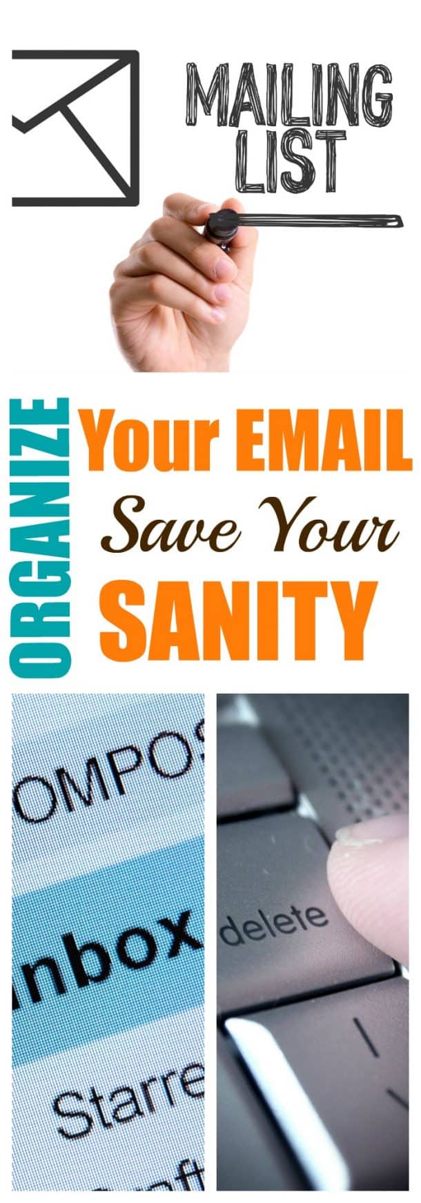 How to Organize Your Email and Save Your Sanity – The Organized Mom