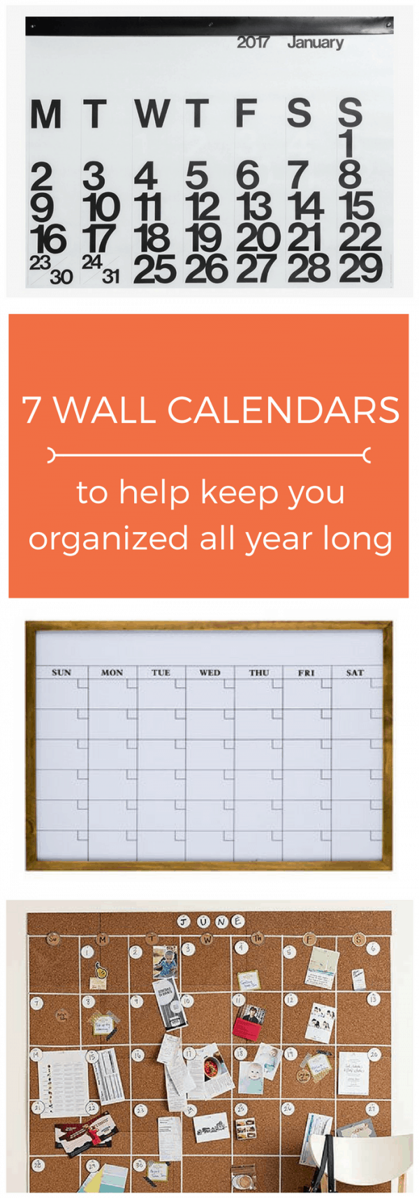 7 Wall Calendars to Help Keep You Organized All Year Long – The ...