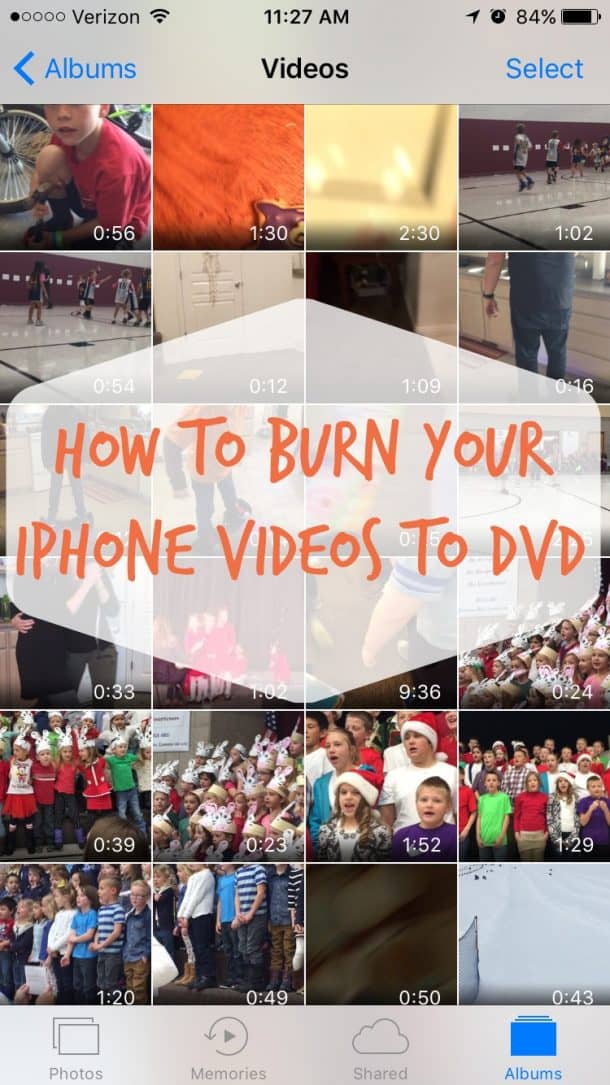 How to Burn Your iPhone Videos to DVD – The Organized Mom