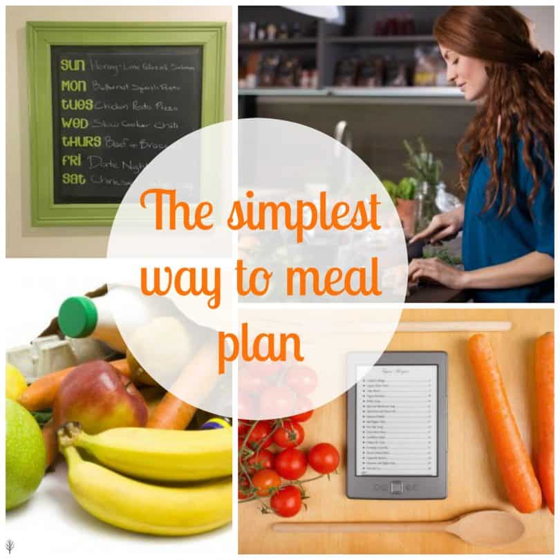 How to Simplify Meal Planning - The Organized Mom