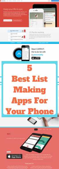 5 Best List Making Apps for Your Phone – The Organized Mom