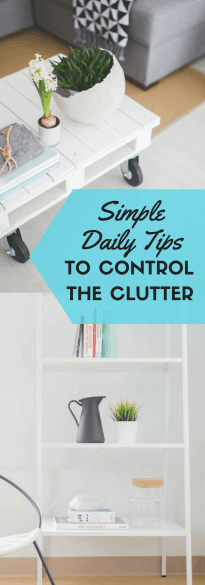 Daily tips to keep clutter under control – The Organized Mom