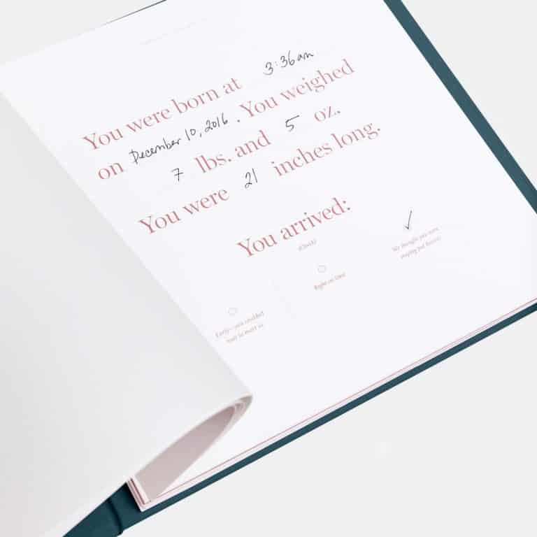 8 Baby Book Ideas – The Organized Mom