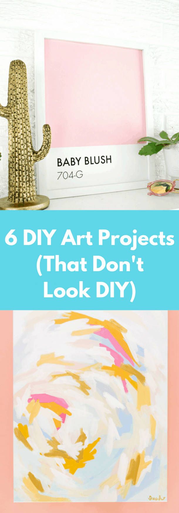 6 DIY Art Projects (That Don’t Look DIY) – The Organized Mom