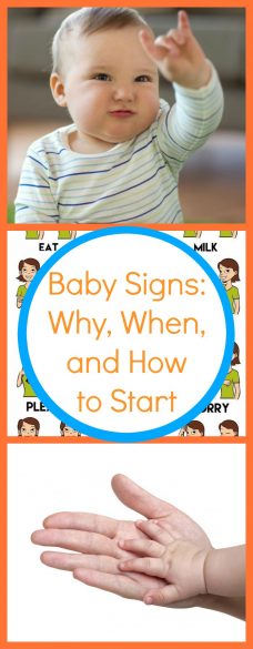 Baby Sign Language: Why, When, and How to Start – The Organized Mom