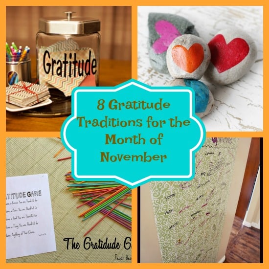 8 Gratitude Traditions for the Month of November - The Organized Mom