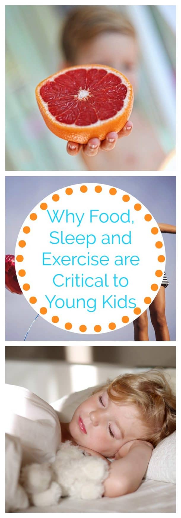 Why Food, Sleep and Exercise are Critical to Young Kids – The Organized Mom