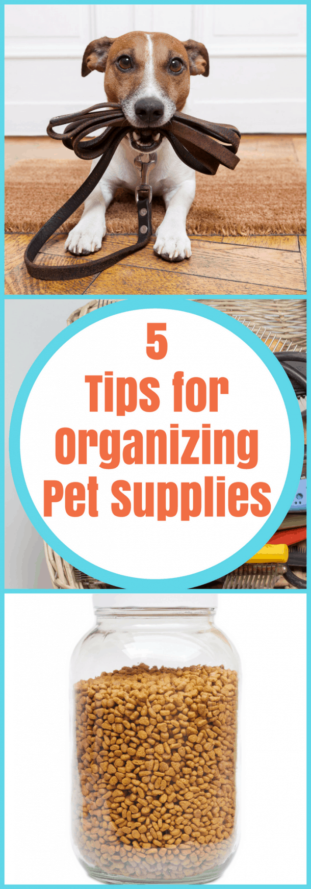 5 Tips for Organizing Pet Supplies – The Organized Mom