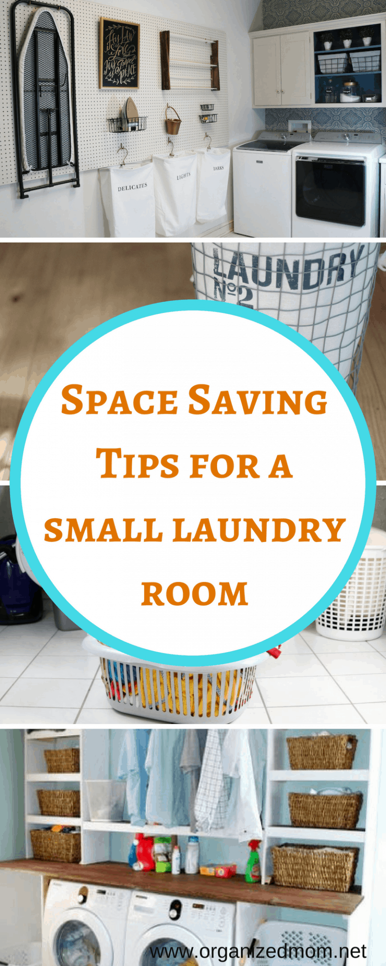Space Saving Tips for A Small Laundry Room – The Organized Mom