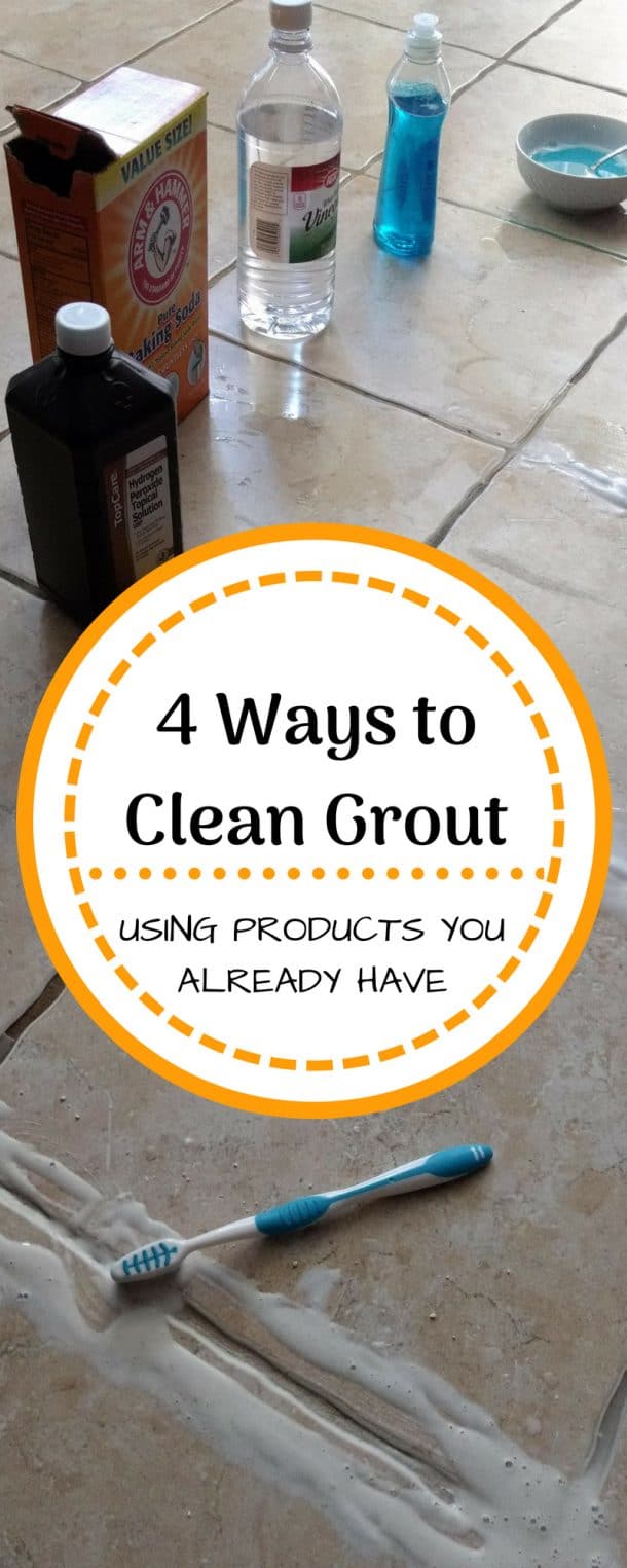 The Best Way to Clean Tile Grout – The Organized Mom