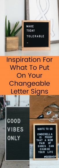 Inspiration For What To Put On Your Changeable Letter Signs – The ...