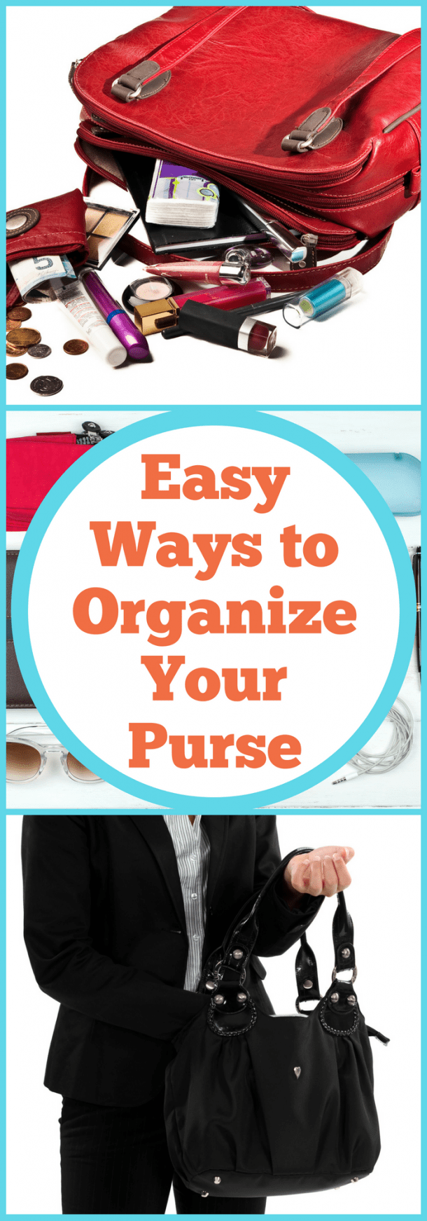 Easy Ways to Organize Your Purse – The Organized Mom