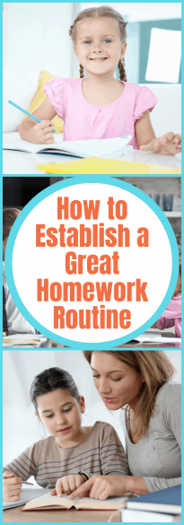 How to Establish a Great Homework Routine – The Organized Mom