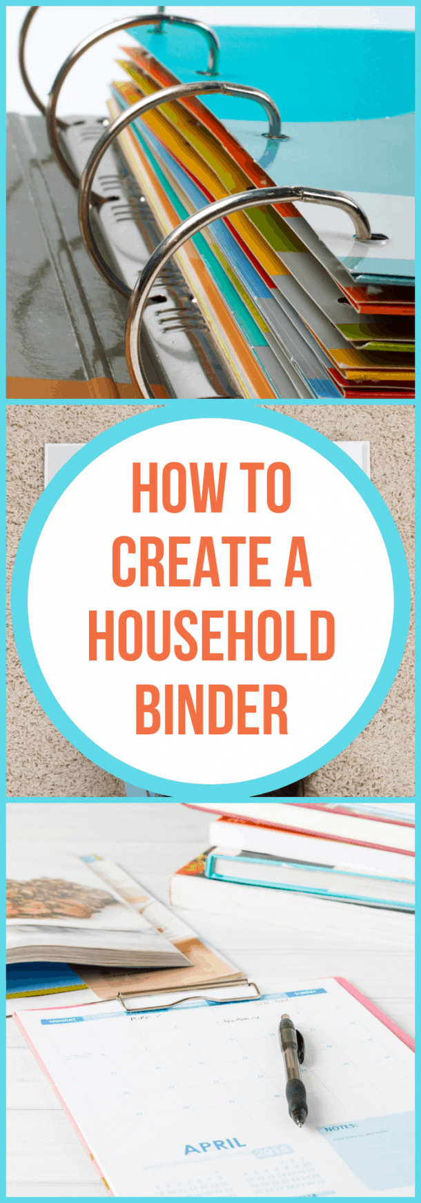 How to Create a Home Management Binder - The Organized Mom