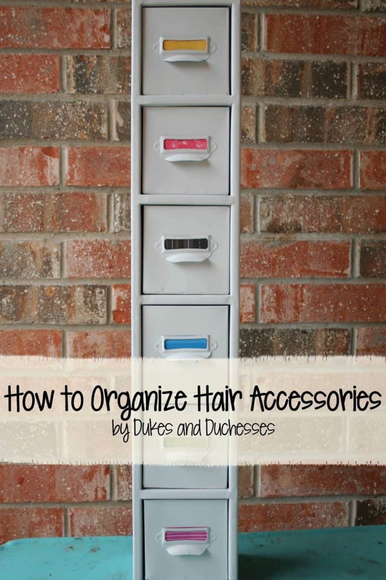 Creative Ways to Organize Hair Accessories – The Organized Mom
