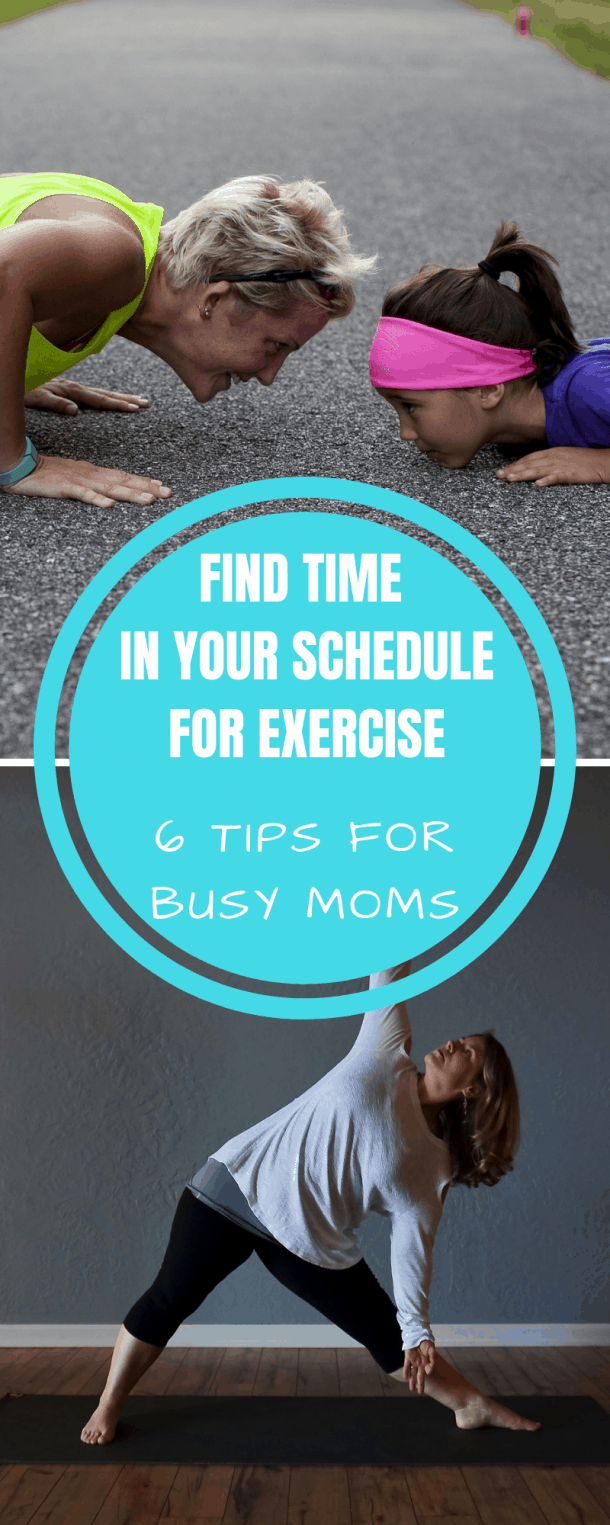 How To Find Time In Your Schedule for Exercise – The Organized Mom