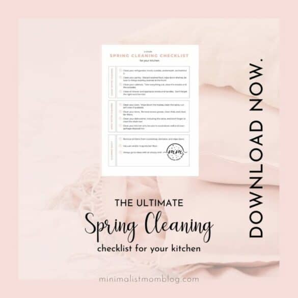 Spring Cleaning Printable Charts – The Organized Mom
