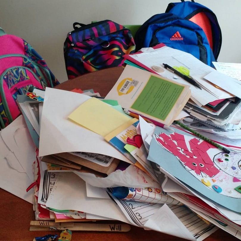 Organizing End of School Year Papers – The Organized Mom