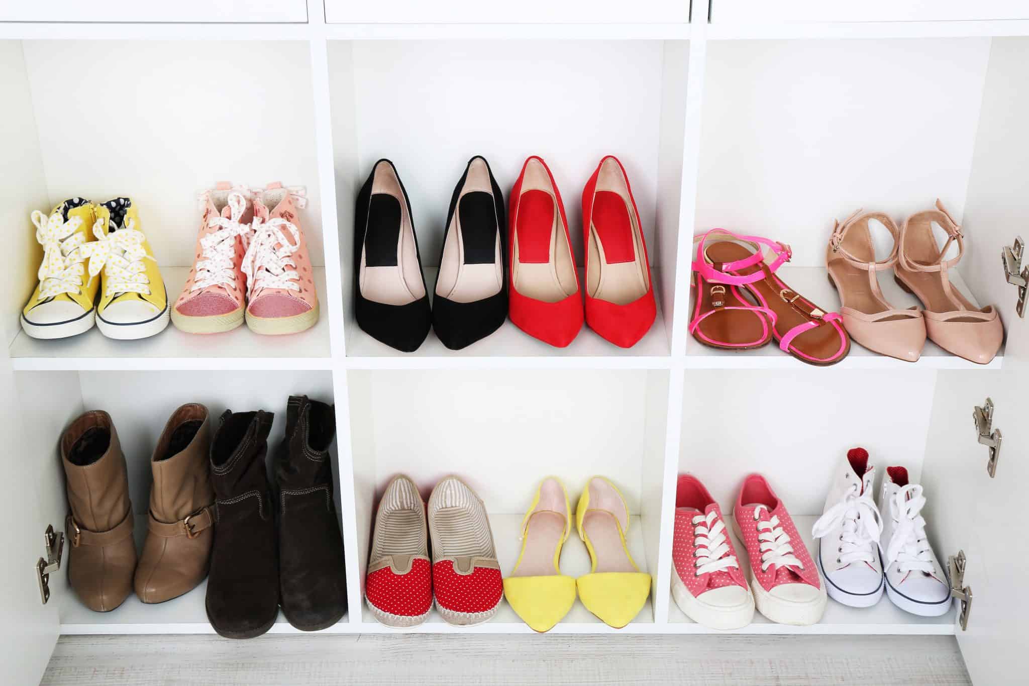 Shoe Organization Ideas-Stop Tripping Over Them! - The Organized Mom