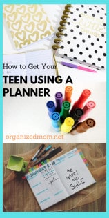 How to Get Your Teen Using a Planner – The Organized Mom