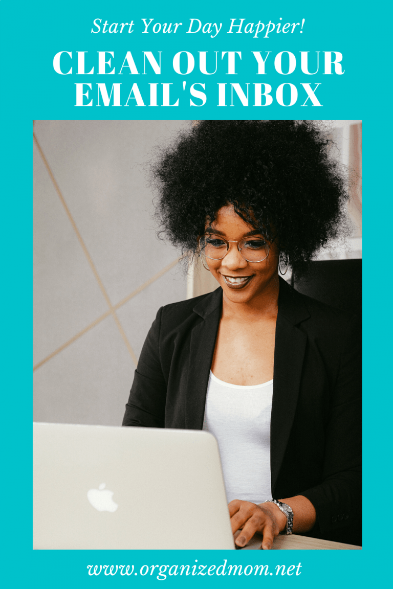 Clean Out Your Email Inbox – The Organized Mom