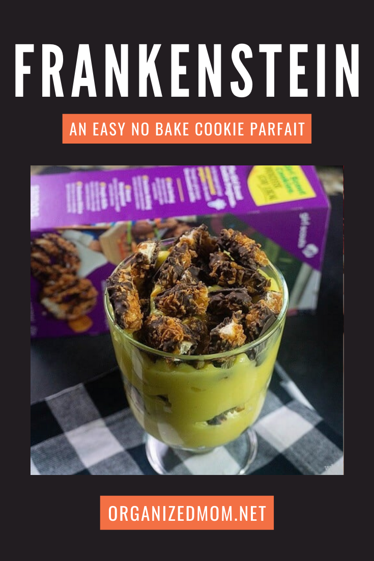 Frankenstein Halloween Treat—An Easy No Bake Cookie Parfait – The ...