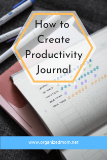 How to Create a Productivity Journal – The Organized Mom