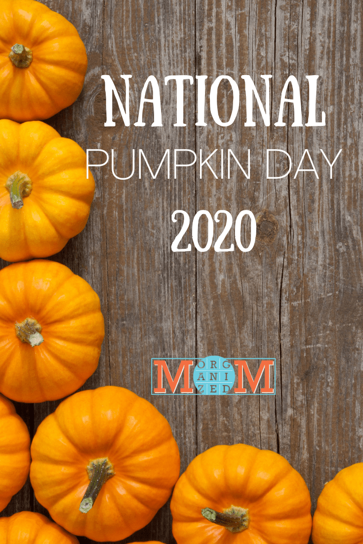 National Pumpkin Day 2020 – The Organized Mom