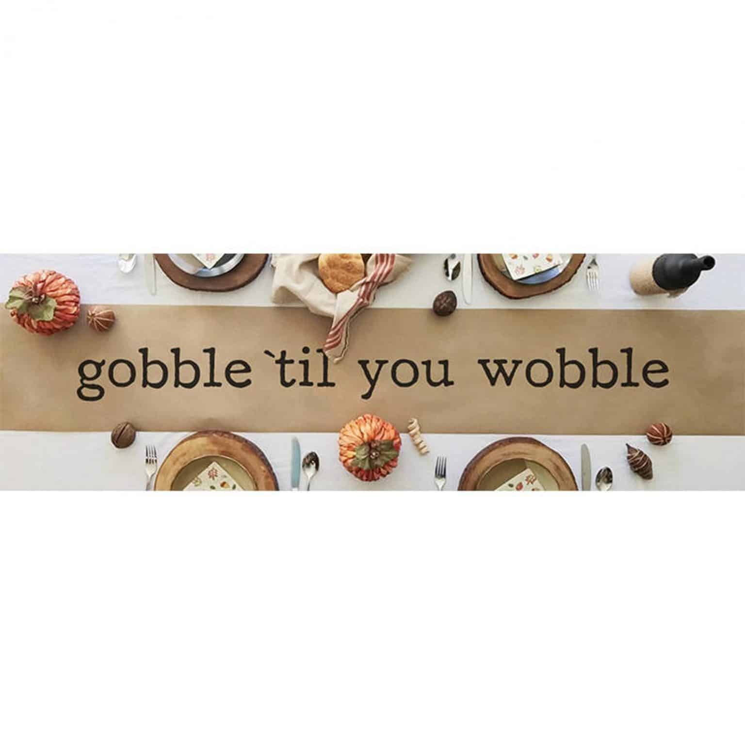 DIY Thanksgiving Table Settings Using Kraft Paper – The Organized Mom