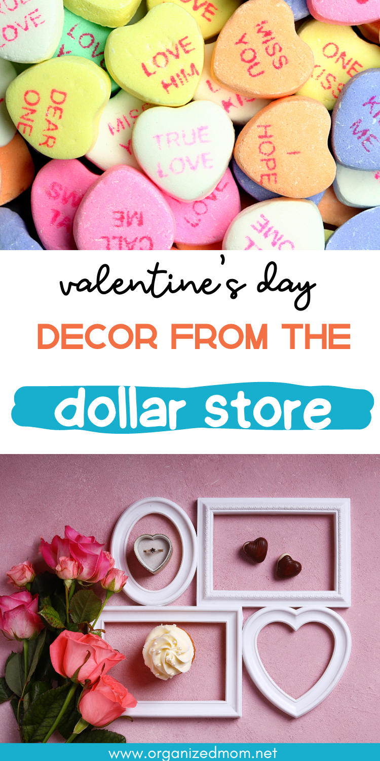 Valentine’s Day Decor From The Dollar Store – The Organized Mom