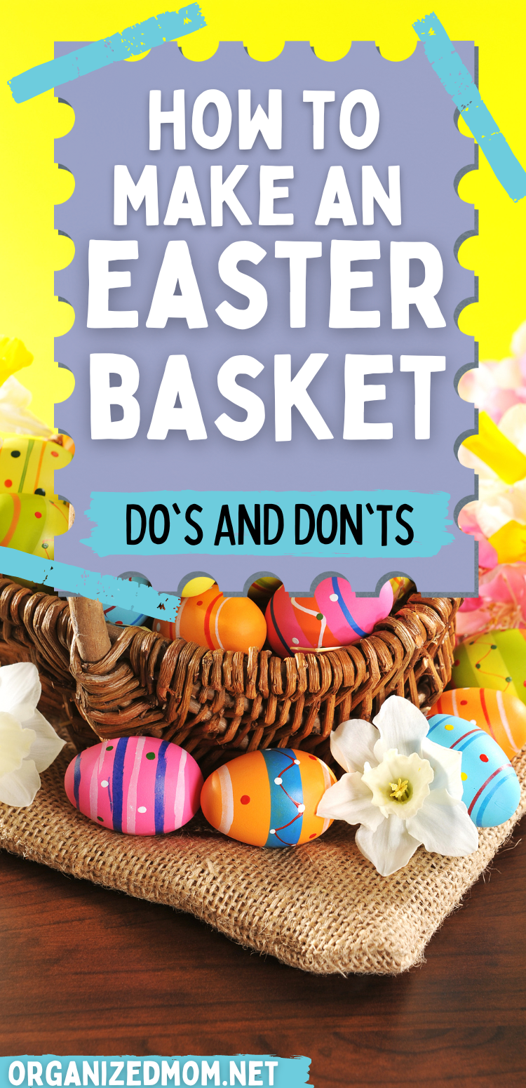 How to Make an Easter Basket – The Organized Mom