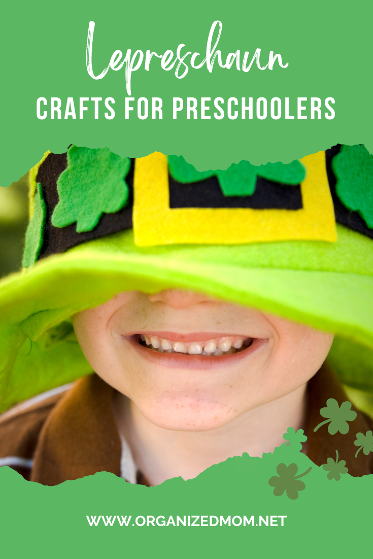 Leprechaun Crafts for Preschoolers for St Patricks Day – The Organized Mom