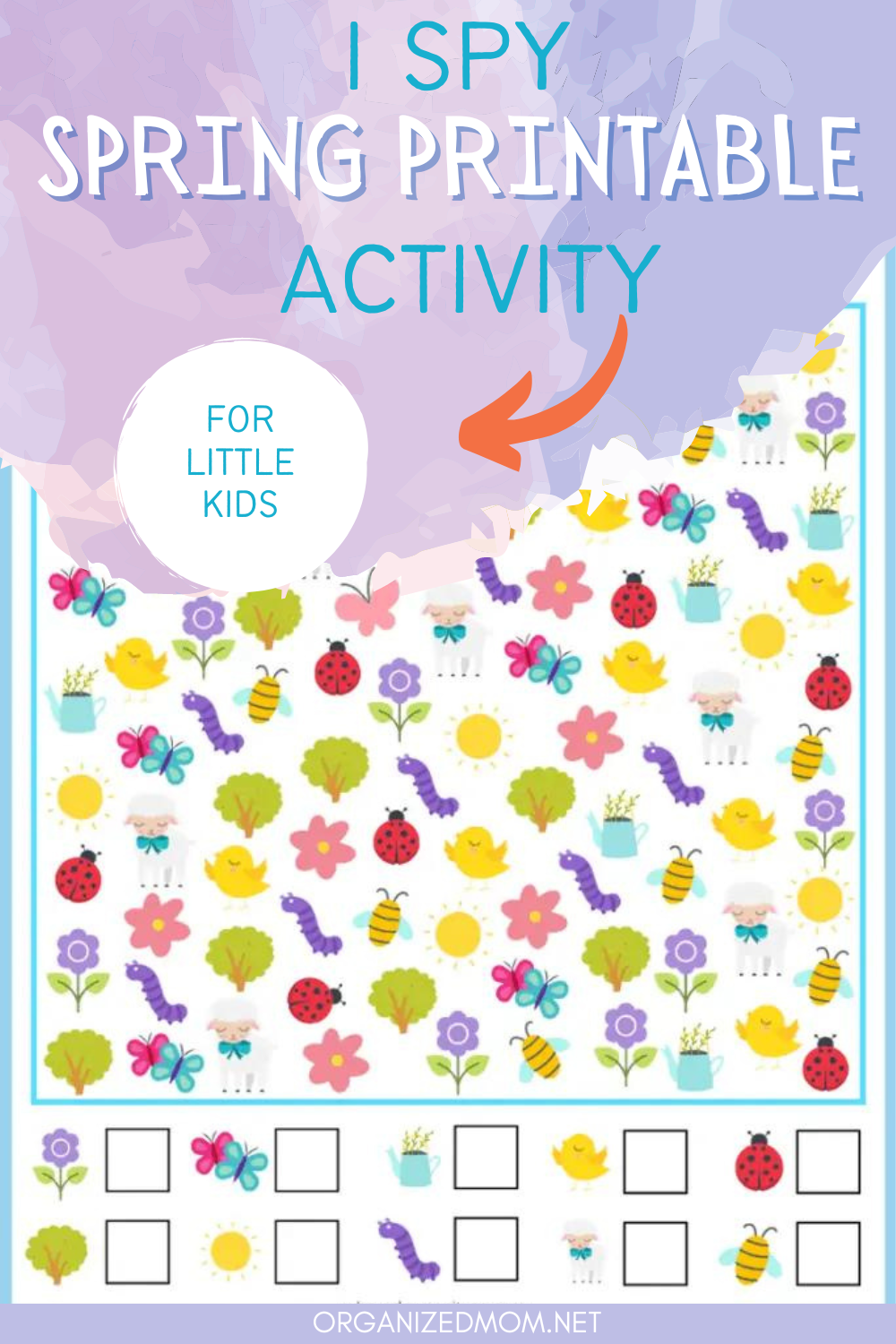 I Spy Spring Printable Activity for Little Kids – The Organized Mom