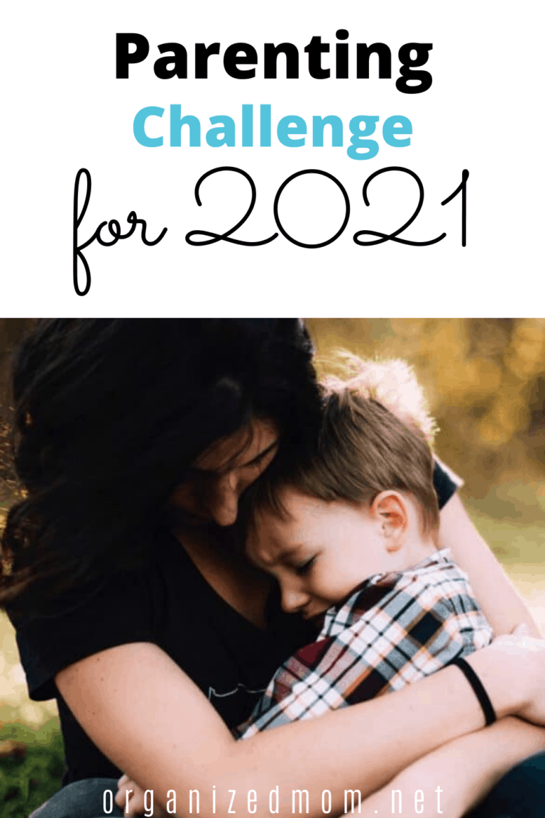 Parenting Challenge for 2021 – The Organized Mom