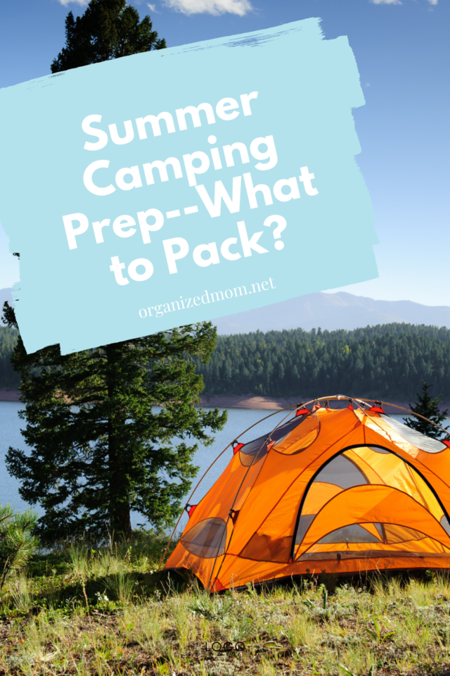 What to Pack for Summer Camp – The Organized Mom