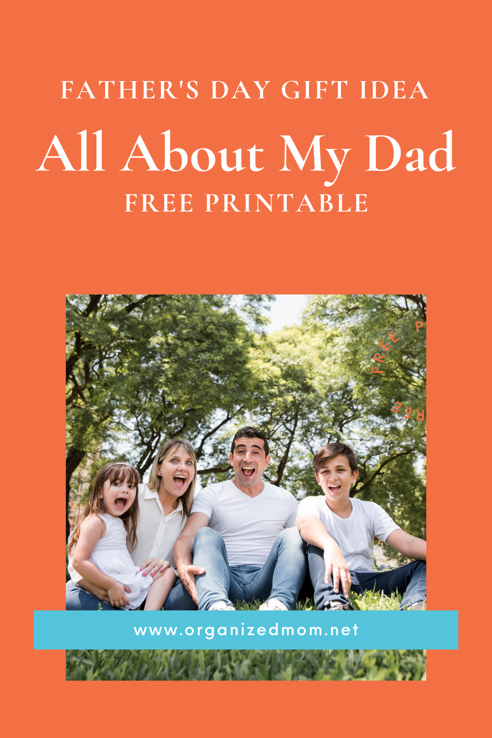 All About My Dad Printable: Free Father’s Day Gift for Dad & Grandpa ...