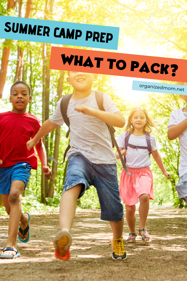 What to Pack for Summer Camp – The Organized Mom
