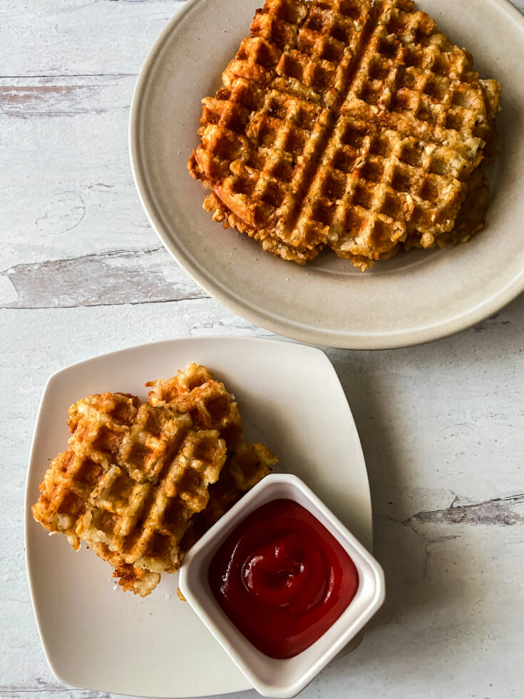 Tater Tot Waffles – The Organized Mom