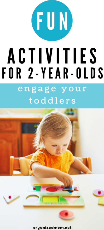 Fun Activities for 2-Year-Olds – The Organized Mom